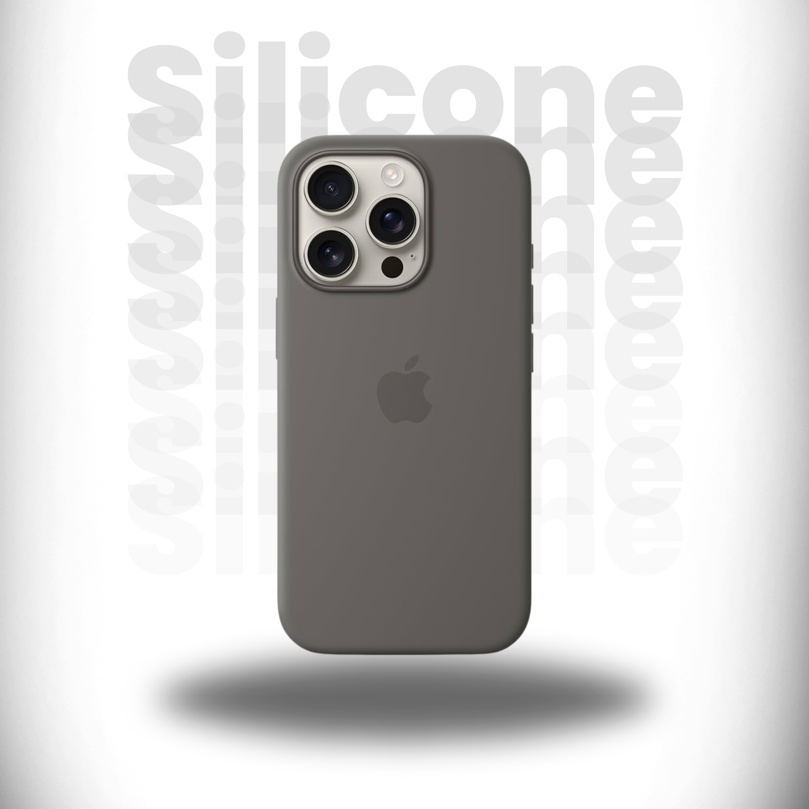 IPhone Grey Titanium Silicon Case - CaseArt